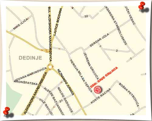 Veterinary Clinic Beca - Location